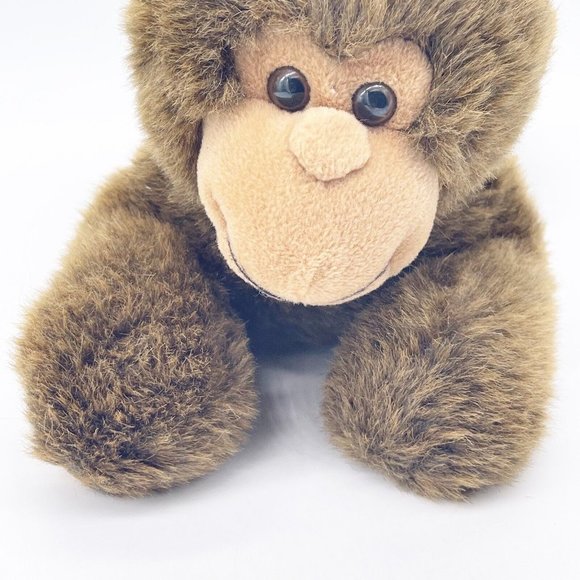 Goffa | Toys | Goffa Monkey Ape Floppy Brown Bean Bag Plush 4 | Poshmark
